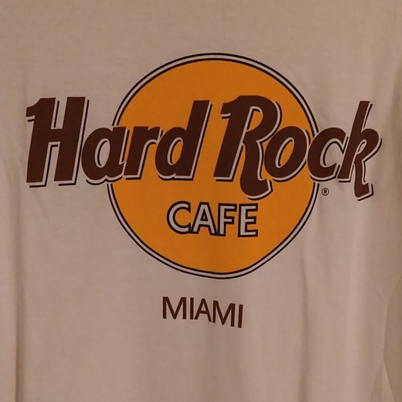 Hard Rock Cafe | Shirts | Classic Hard Rock Cafe Miami Tshirt | Poshmark